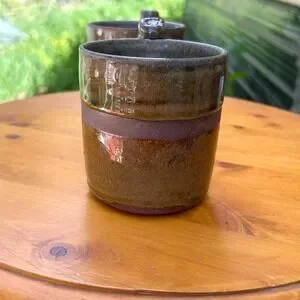 Pure Joy Pottery | Dining | Vintage Studio Pottery Coffee Mugs Set 2 ...